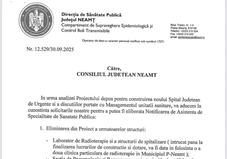 BREAKING: Ministrul Sănătății îl demite din funcție pe romașcanul Radu ...